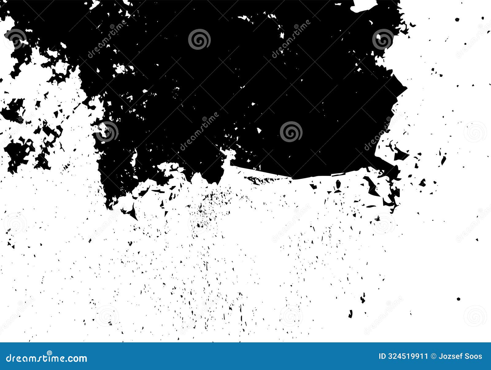 Rustic Splash Vector Texture. Abstract Background. Weathered Surface ...