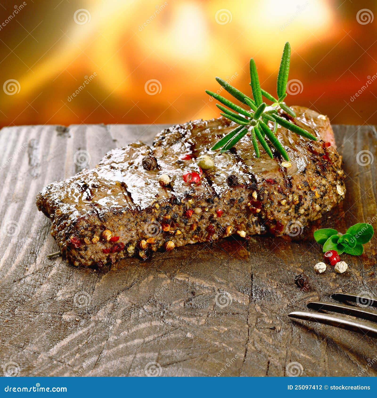 Rustic steak stock photo. Image of restaurant, food, product - 25097412