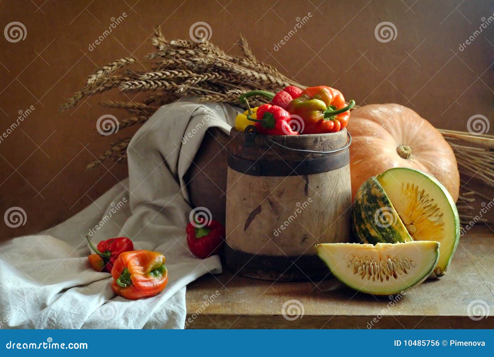Rustic still life stock photo. Image of autumn, objects - 10485756
