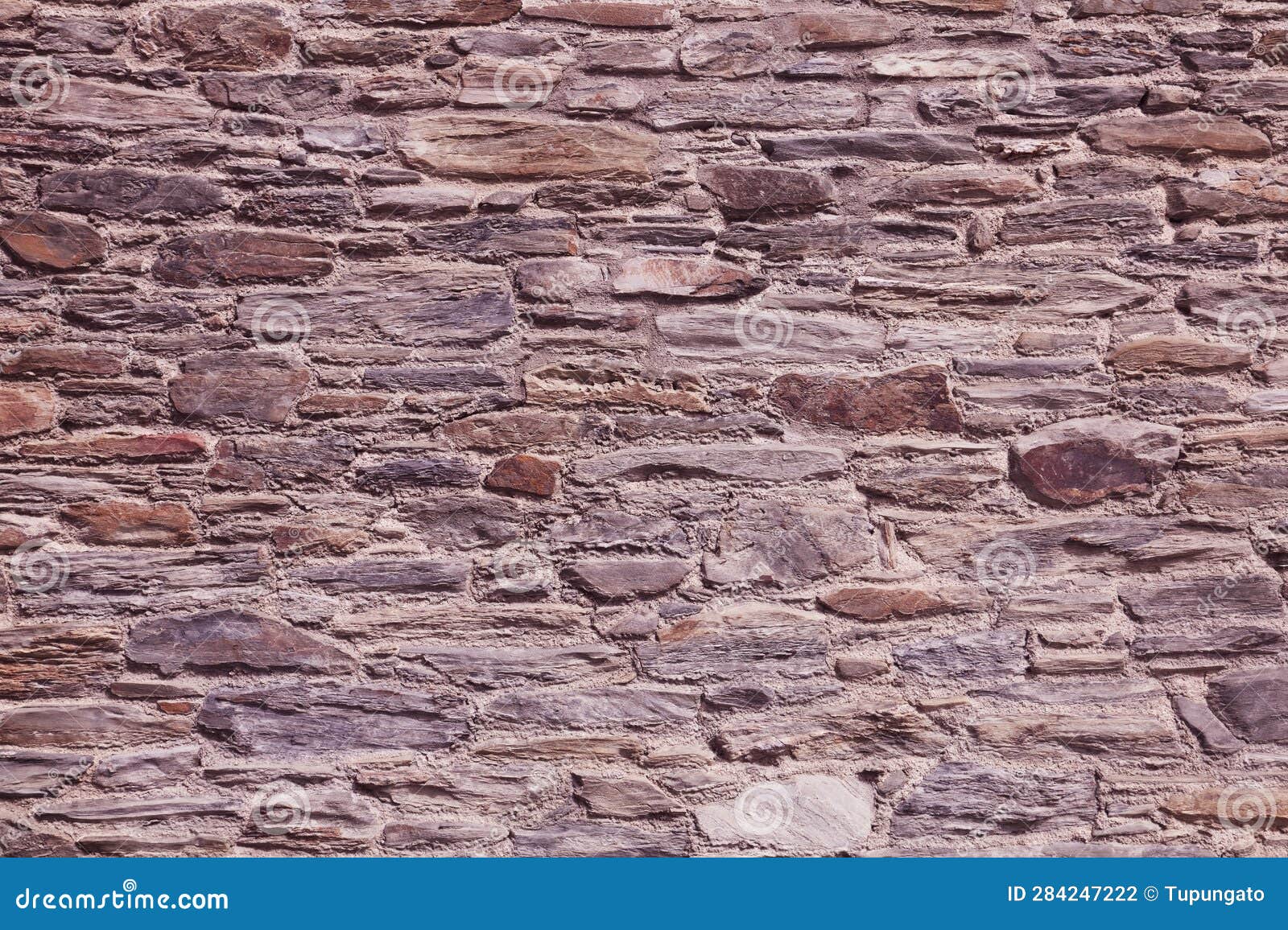 Rustic Stone Wall Background Stock Photo - Image of natural, stones ...