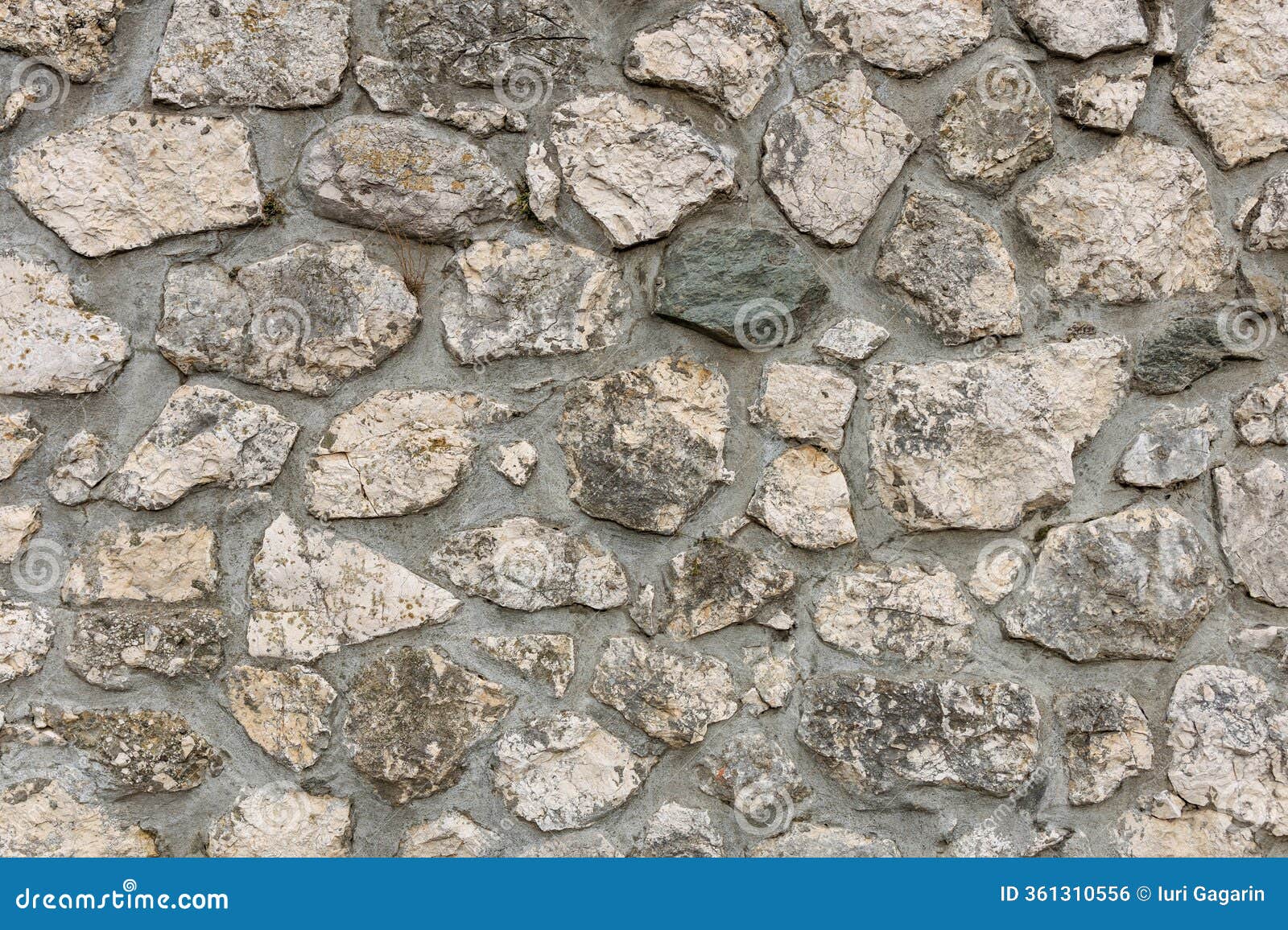 Rustic Stone Wall with Rough Texture and Uneven Natural Rocks Pattern ...