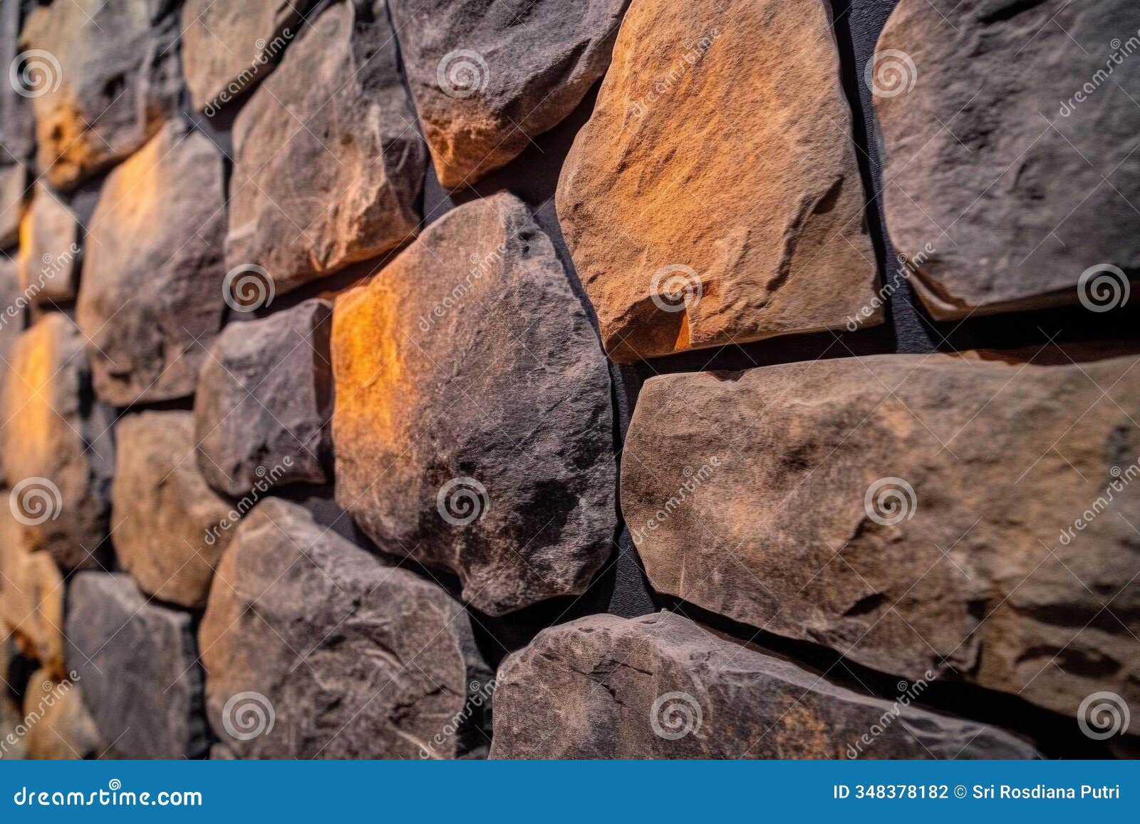 Rustic Stone Wall, Texture, Design, and Architectural Appeal Stock ...