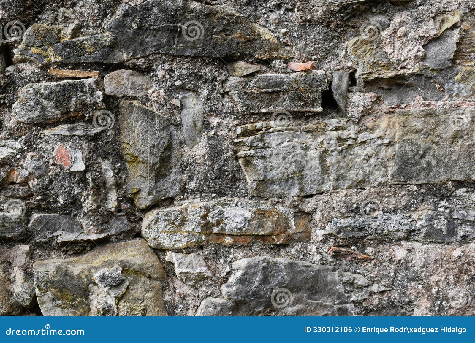 Rustic Stone Wall Gray Texture Stock Photo - Image of pattern, worn ...