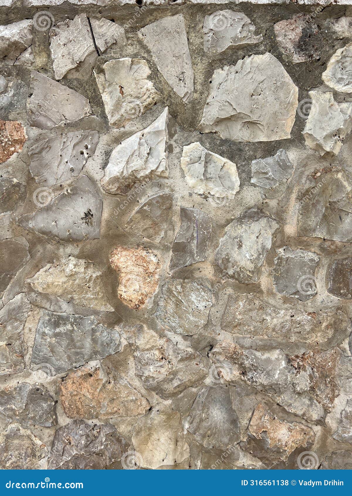 Rustic Stone Wall Texture 2 Stock Photo - Image of limestone, mortar ...