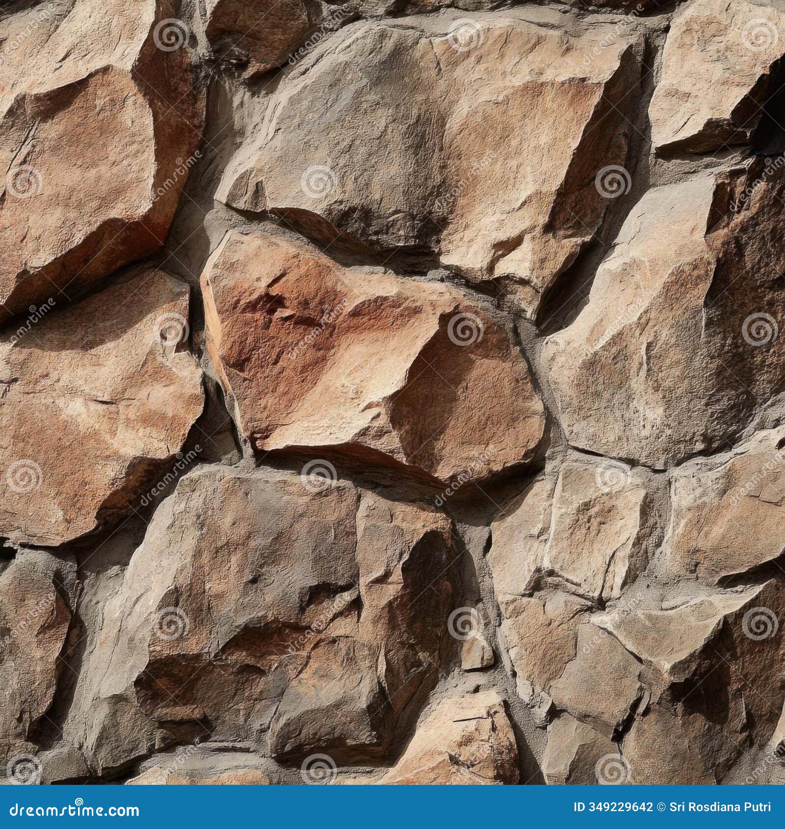 Rustic Stone Wall Texture, a Natural Building Design, Aesthetically ...
