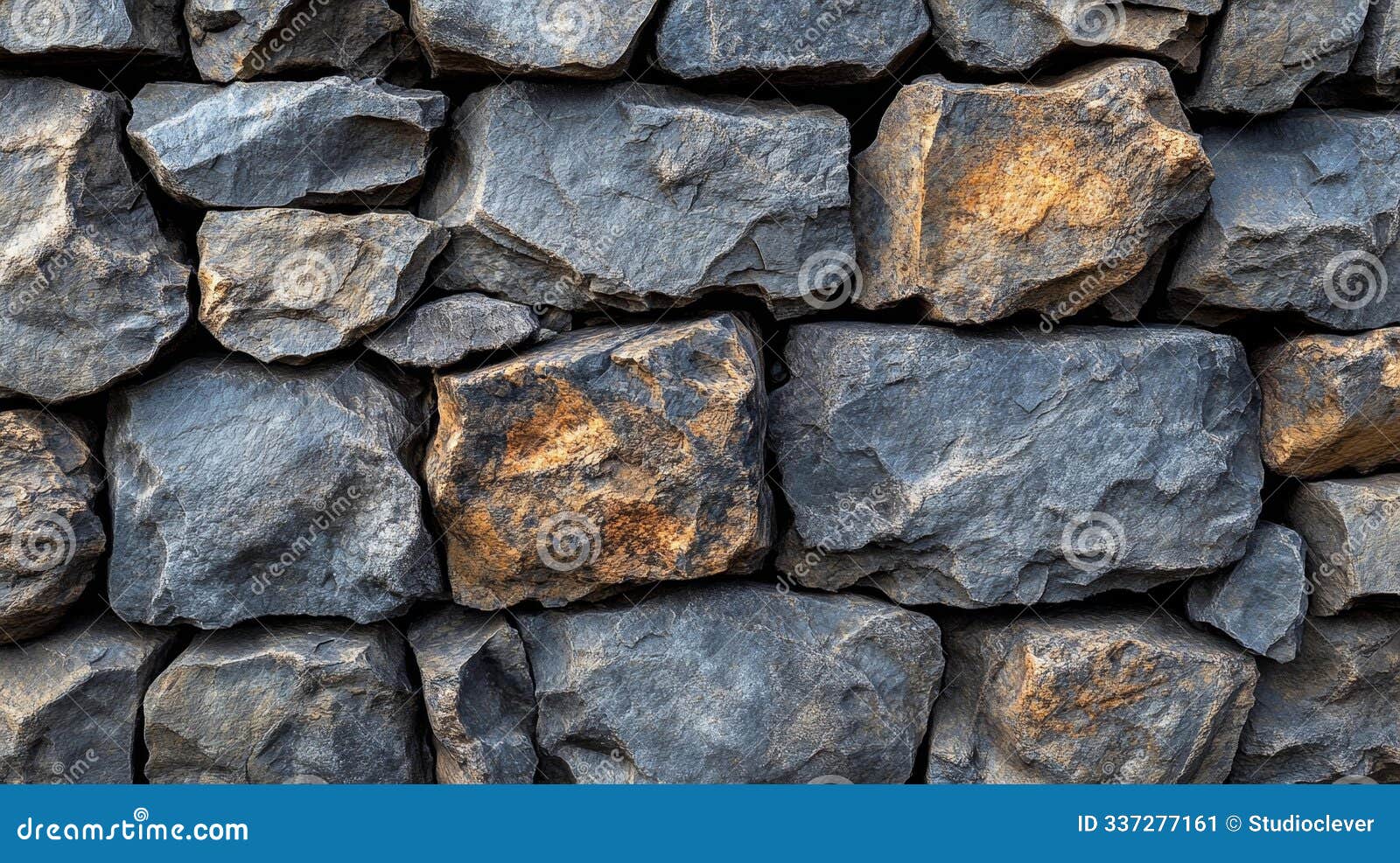 Rustic Stone Wall Texture with Natural Color Variations Generative AI ...