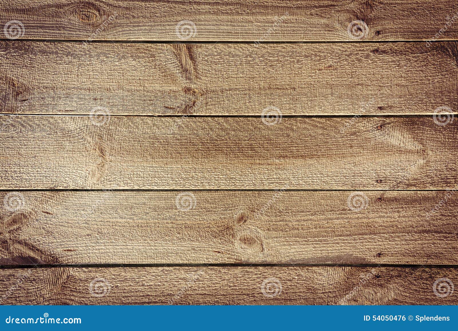 Rustic Table Background from Horizontal Wooden Boards with Nails Stock ...