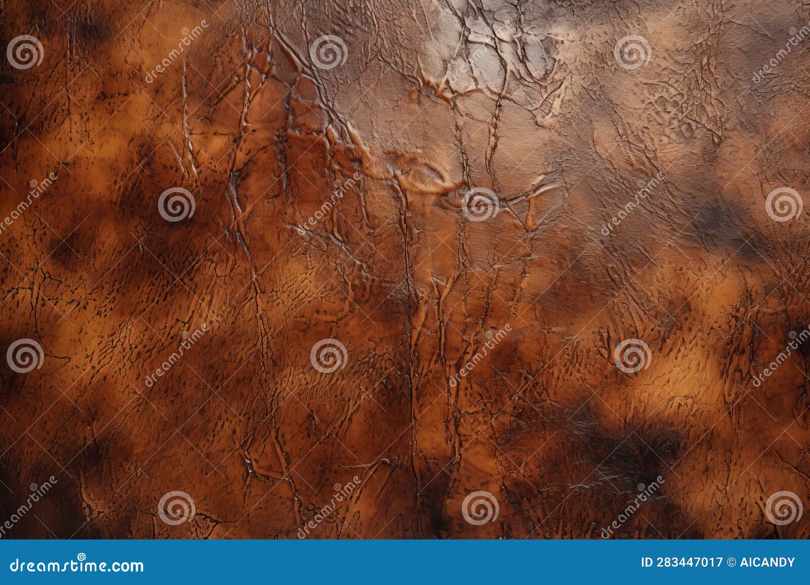 Rustic Tan Leather with Distressed Texture Stock Illustration ...