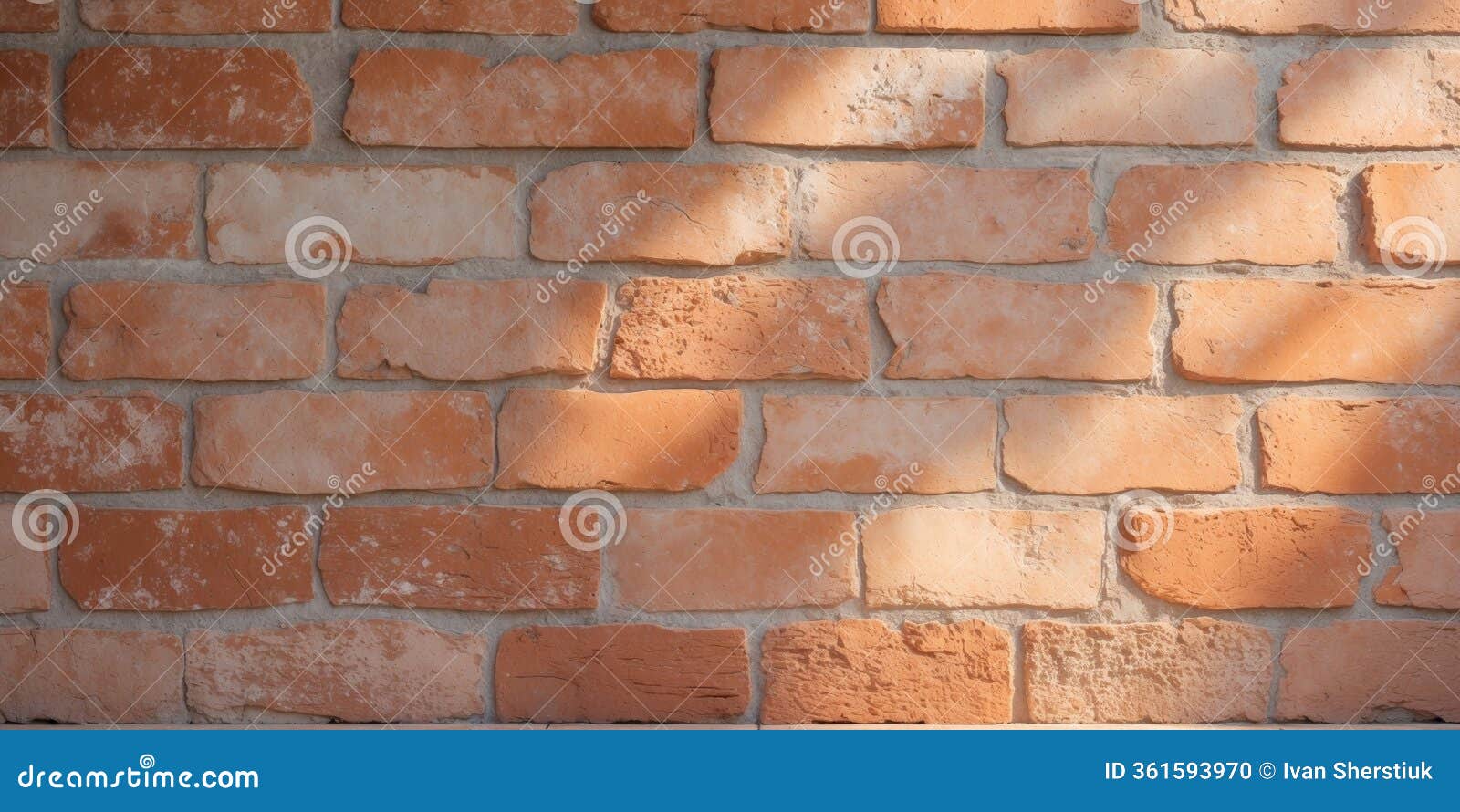 Terracotta Brick Wall Texture Background Stock Photo | CartoonDealer ...