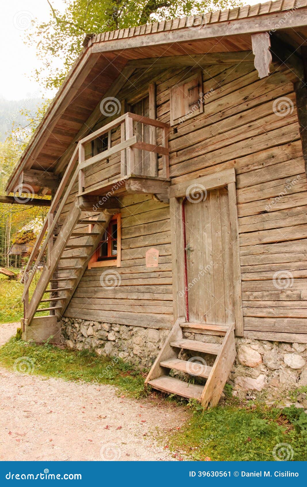 Rustic Timber House.St Bartholoma.Konigssee.Germany Stock Image - Image ...