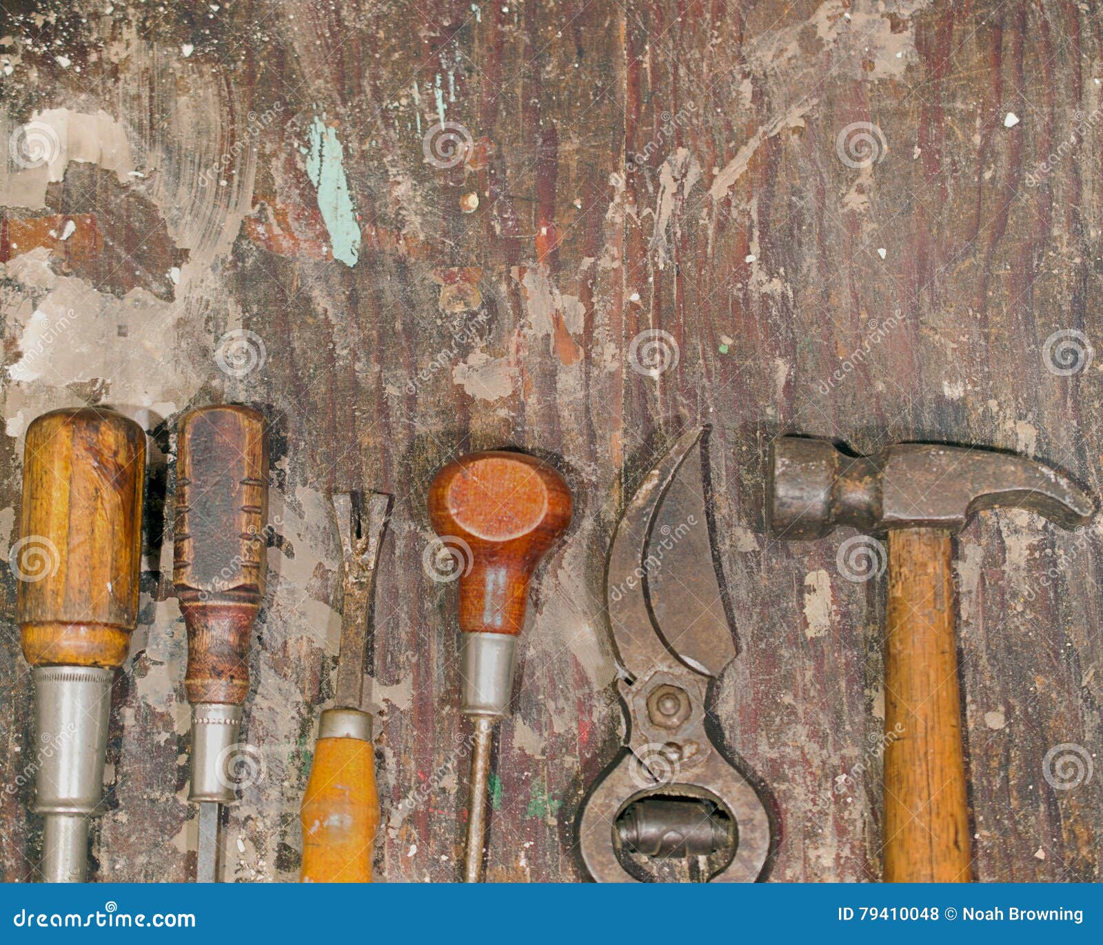 Rustic Tools stock photo. Image of rustic, vintage, worn - 79410048