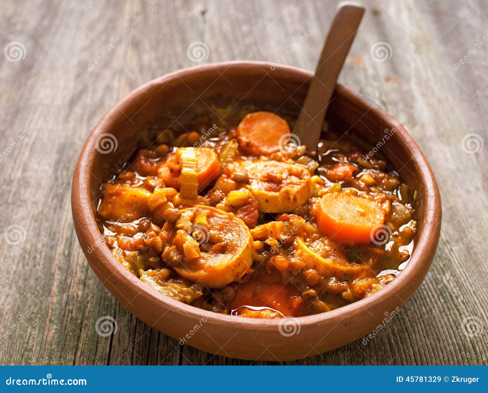 Rustic Vegetarian Casserole Stock Image - Image of cooked, color: 45781329