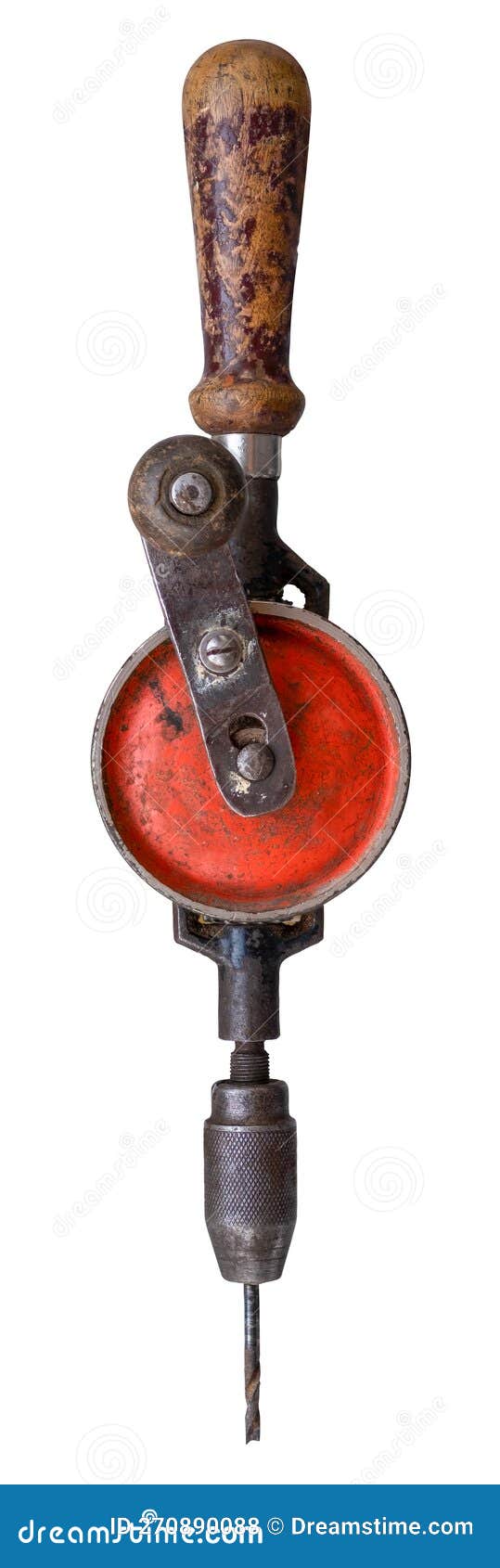 Rustic Vintage Hand Drill stock photo. Image of industry - 270890088