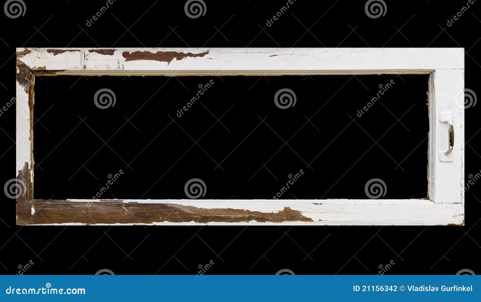 Rustic Vintage Window Frame Stock Photo - Image of wooden, natural ...