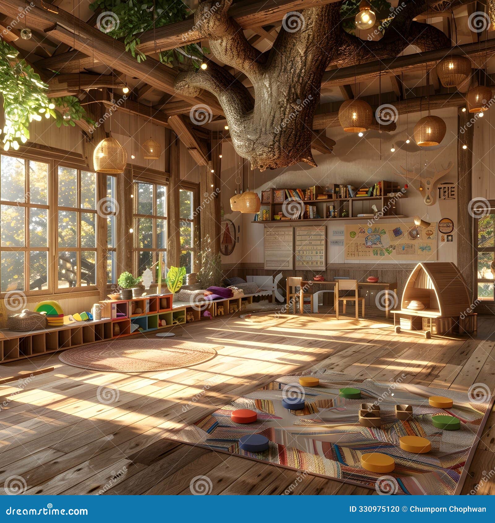 Rustic Waldorf Inspired Classroom with Nature Based Educational ...