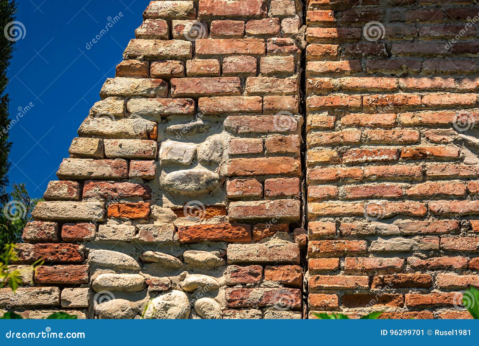 Rustic wall texture stock image. Image of natural, historic - 96299701