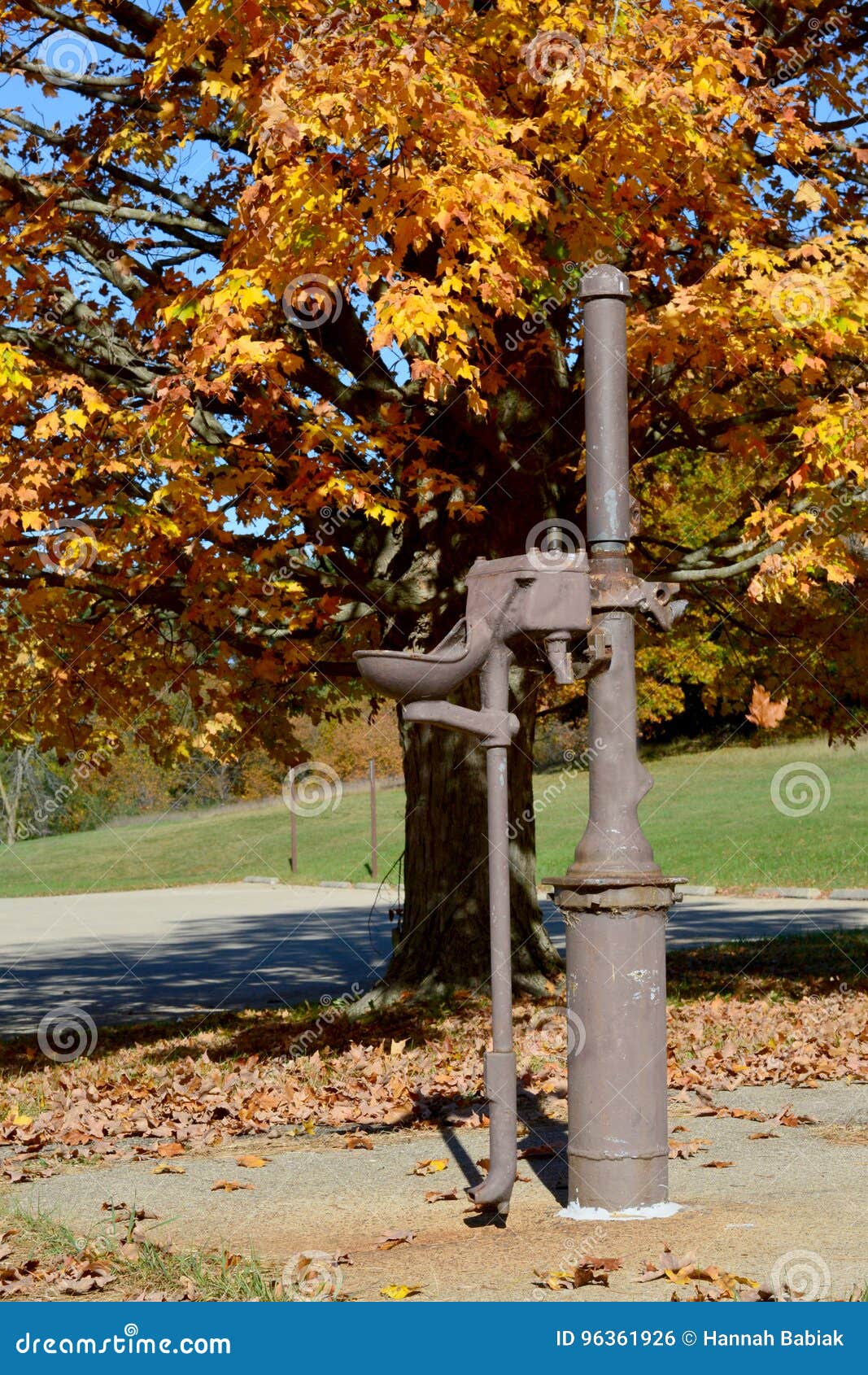 Rustic Water Pump stock photo. Image of crunchy, fashioned - 96361926