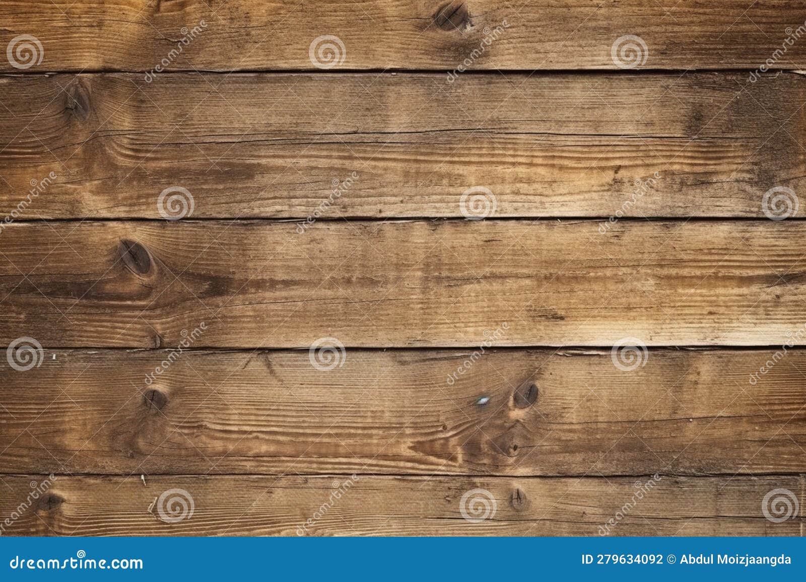 Rustic Weathered Timber with Textured Knots and Distressed Nail Marks ...