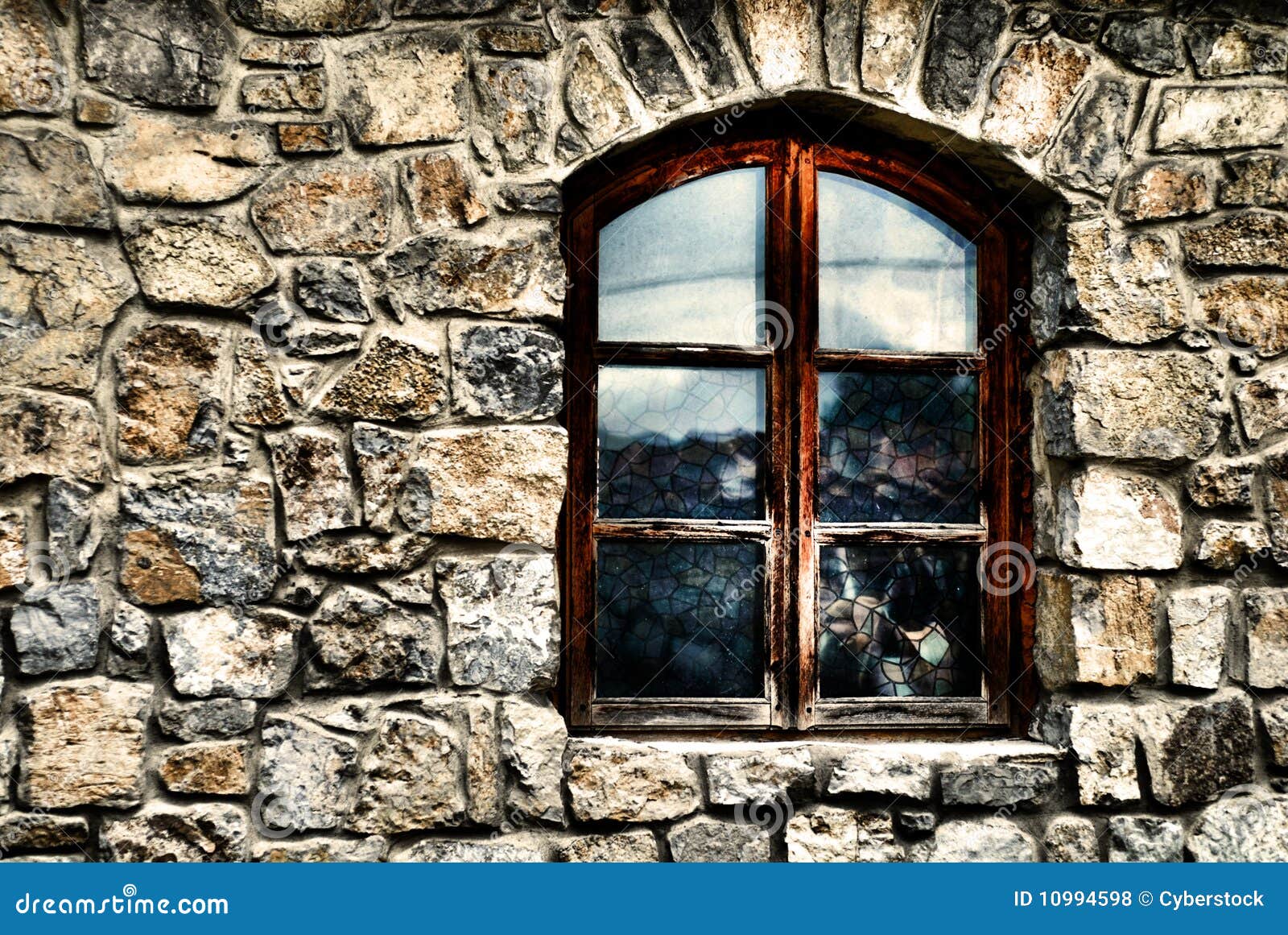 Rustic window stock photo. Image of castle, home, urban - 10994598
