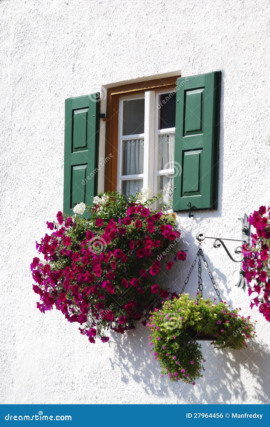 Rustic Window stock photo. Image of rustic, blooming - 27964456