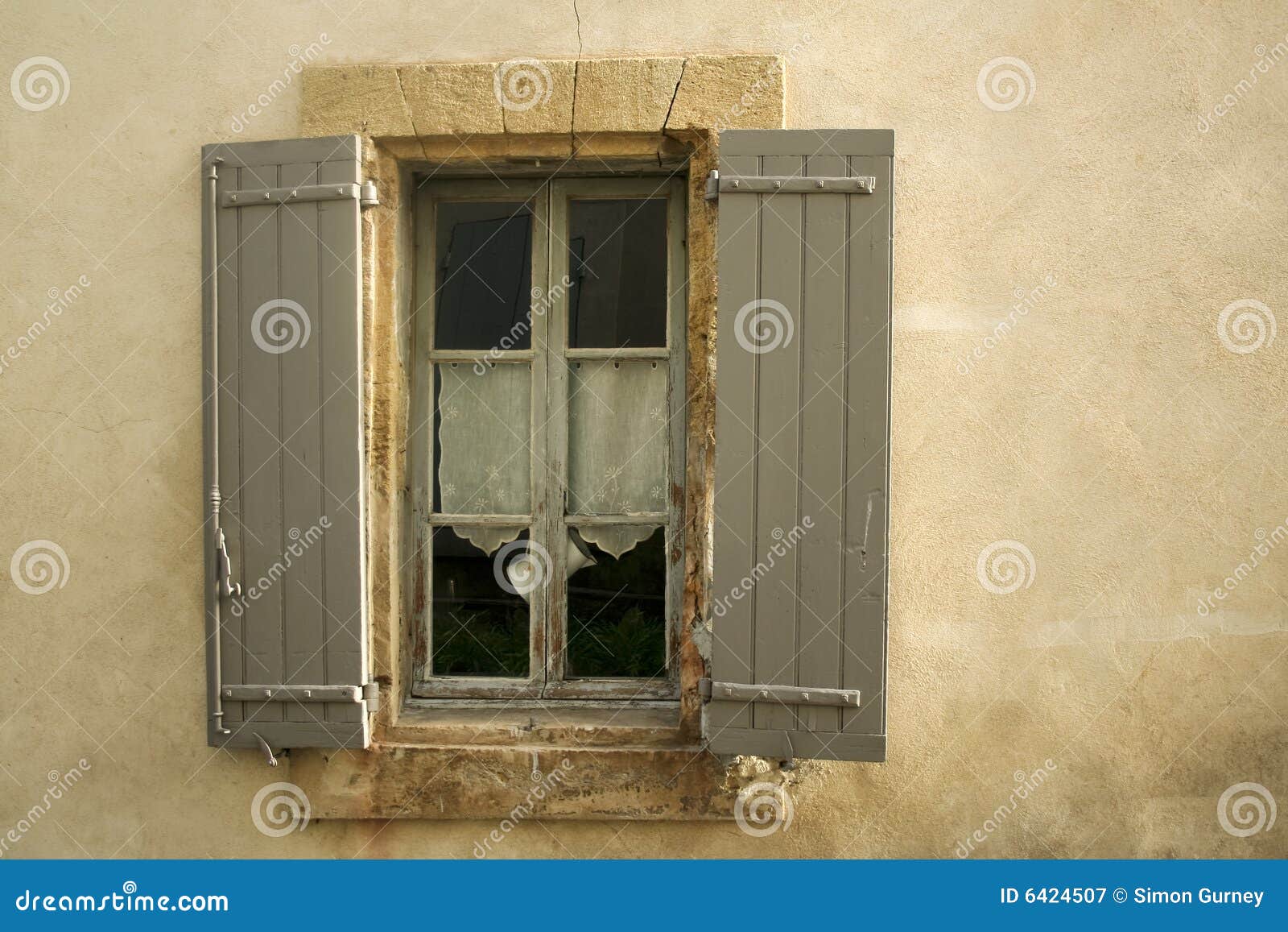 Rustic Window Provence France Stock Image - Image of france ...