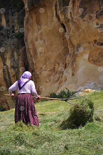Rustic woman stock image. Image of girl, grubber, outdoors - 20919077