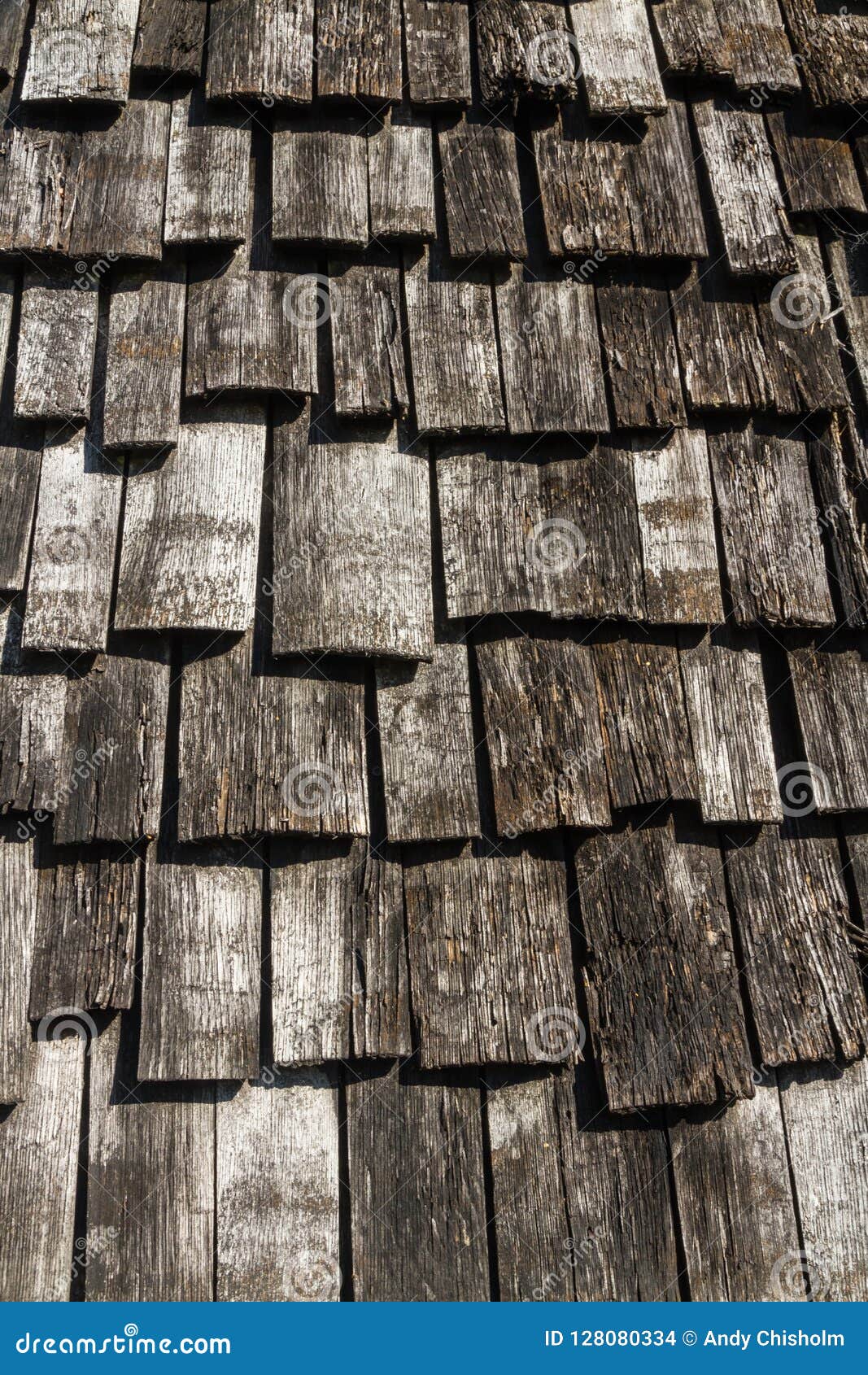 Rustic Wood and Bark Cladding. Stock Photo - Image of facade, surface ...