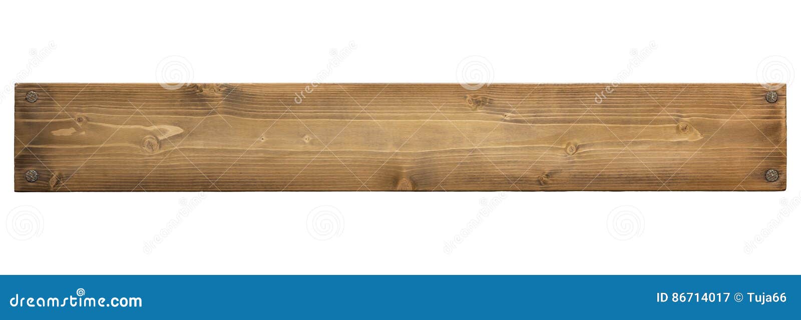 Rustic Wood Board with Nails Stock Image - Image of aged, hardwood ...