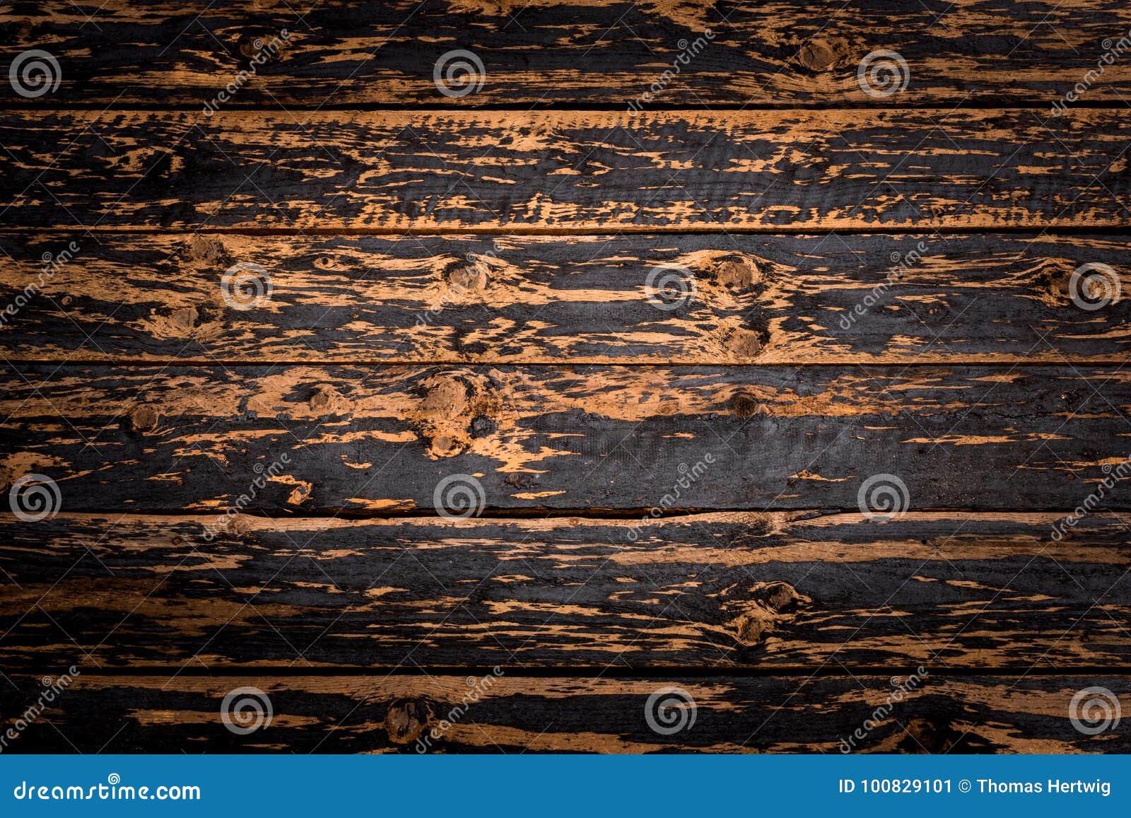 Rustic Wood Planks Background with Nice and Elegant Vignetting Stock ...