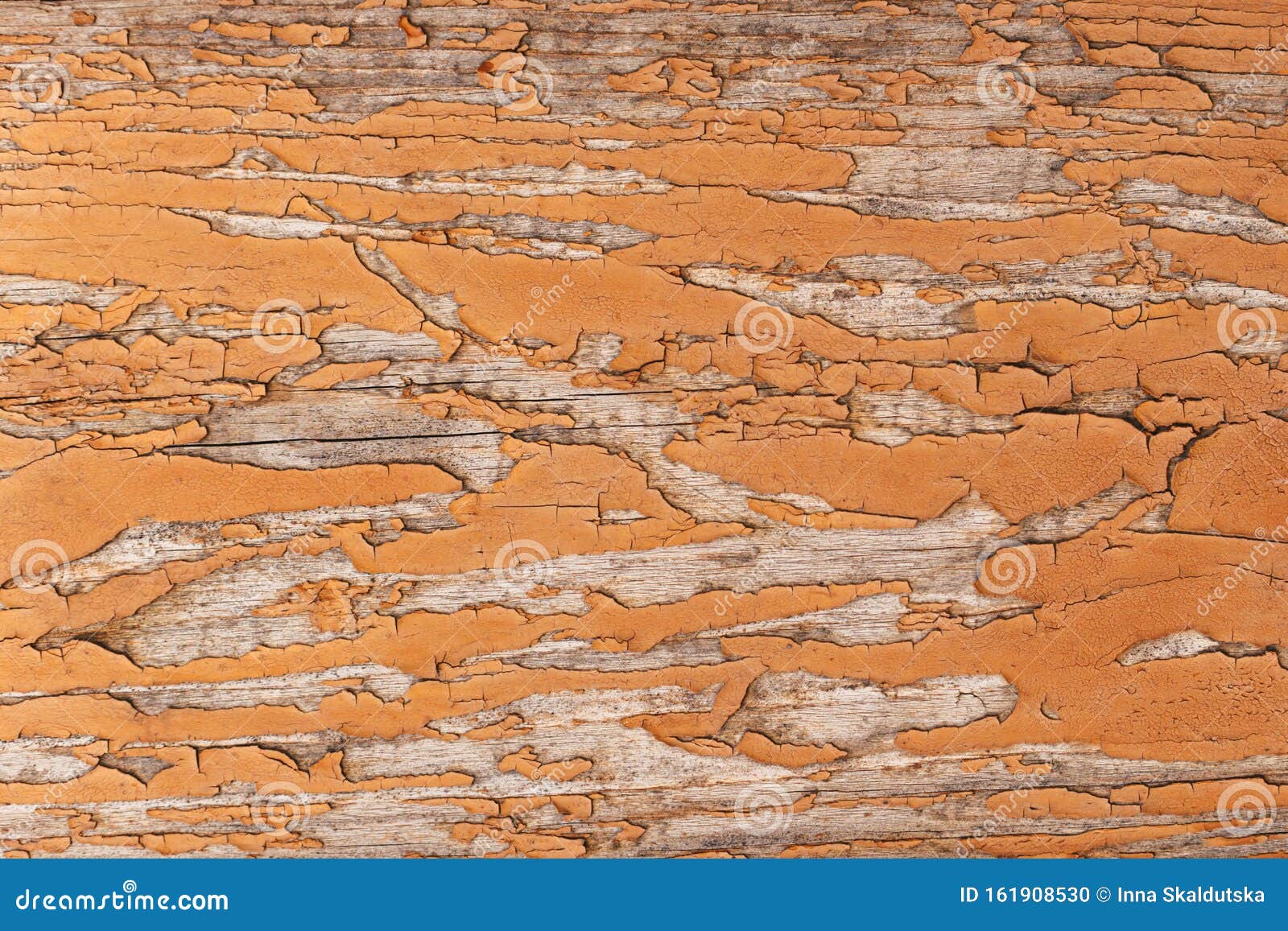 Rustic Wood Texture or Background with Orange Paint Stock Photo - Image ...