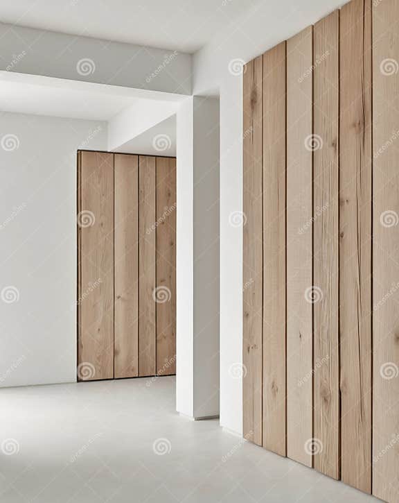 Rustic Wood Wall Panels for Interior Design. Stock Image - Image of ...