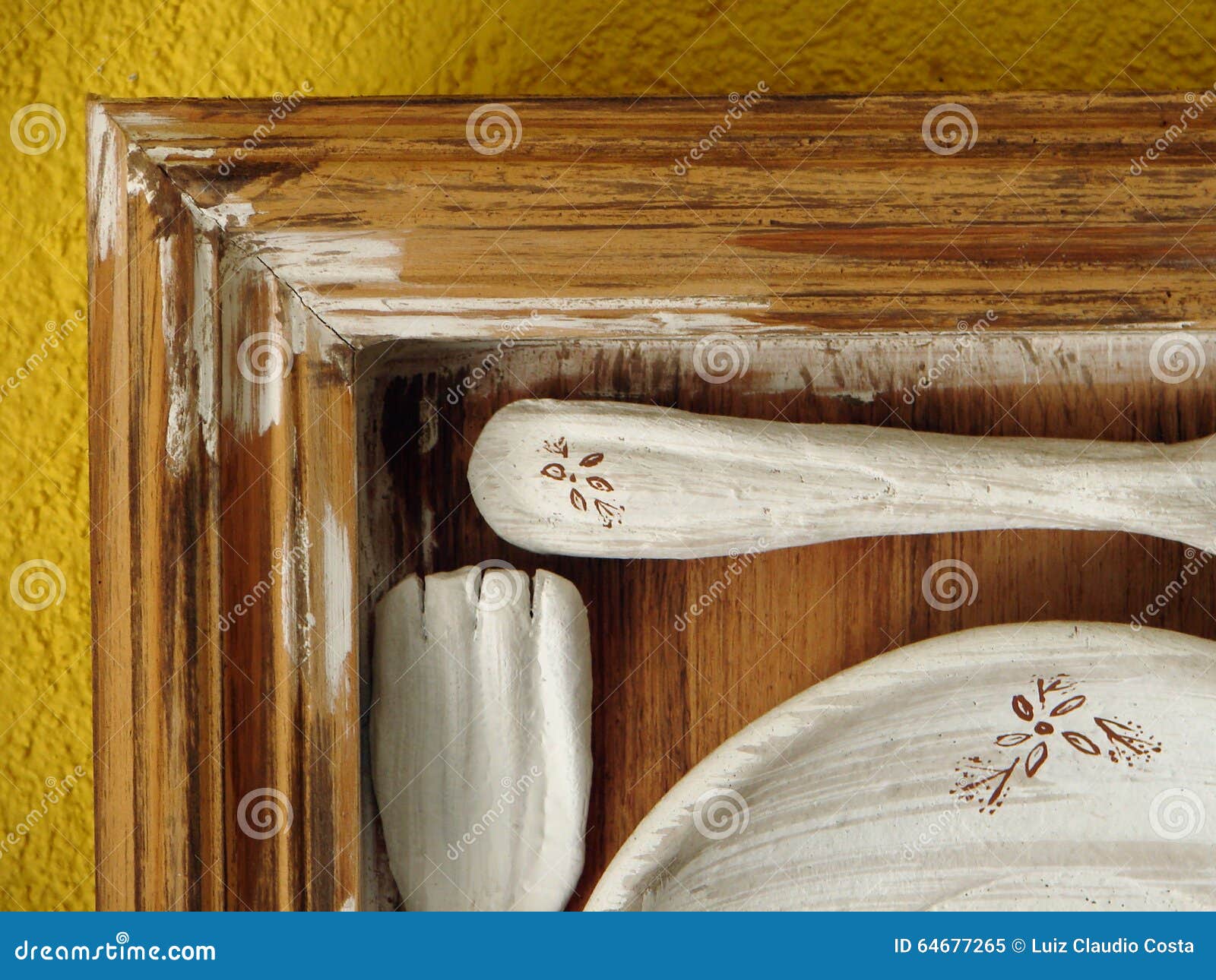 Rustic wooden artifacts stock image. Image of white, kitchen - 64677265