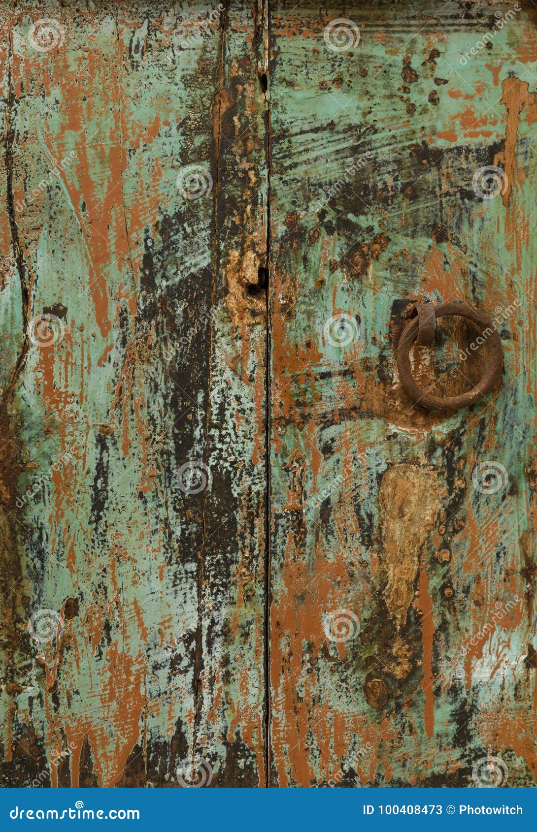 Rustic Wooden Background with Paint Stock Image - Image of cracked ...