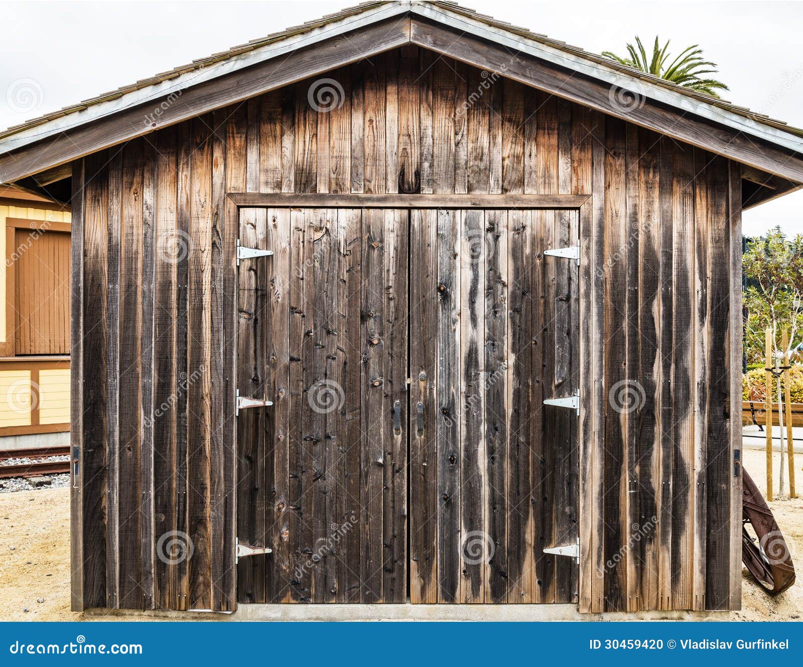 Rustic wooden barn stock photo. Image of wooden, preserved - 30459420