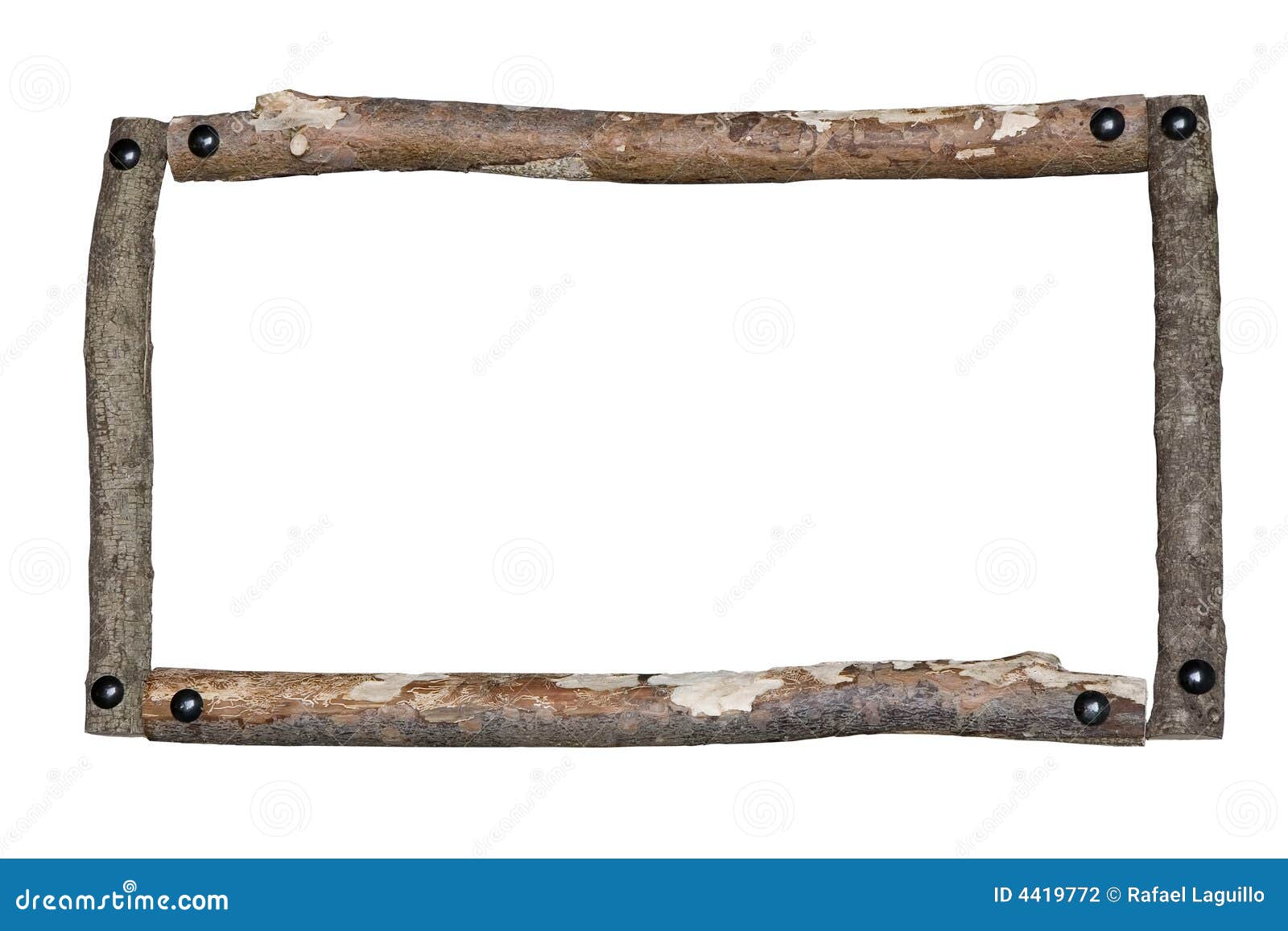 Rustic wooden frame stock photo. Image of aged, surface - 4419772