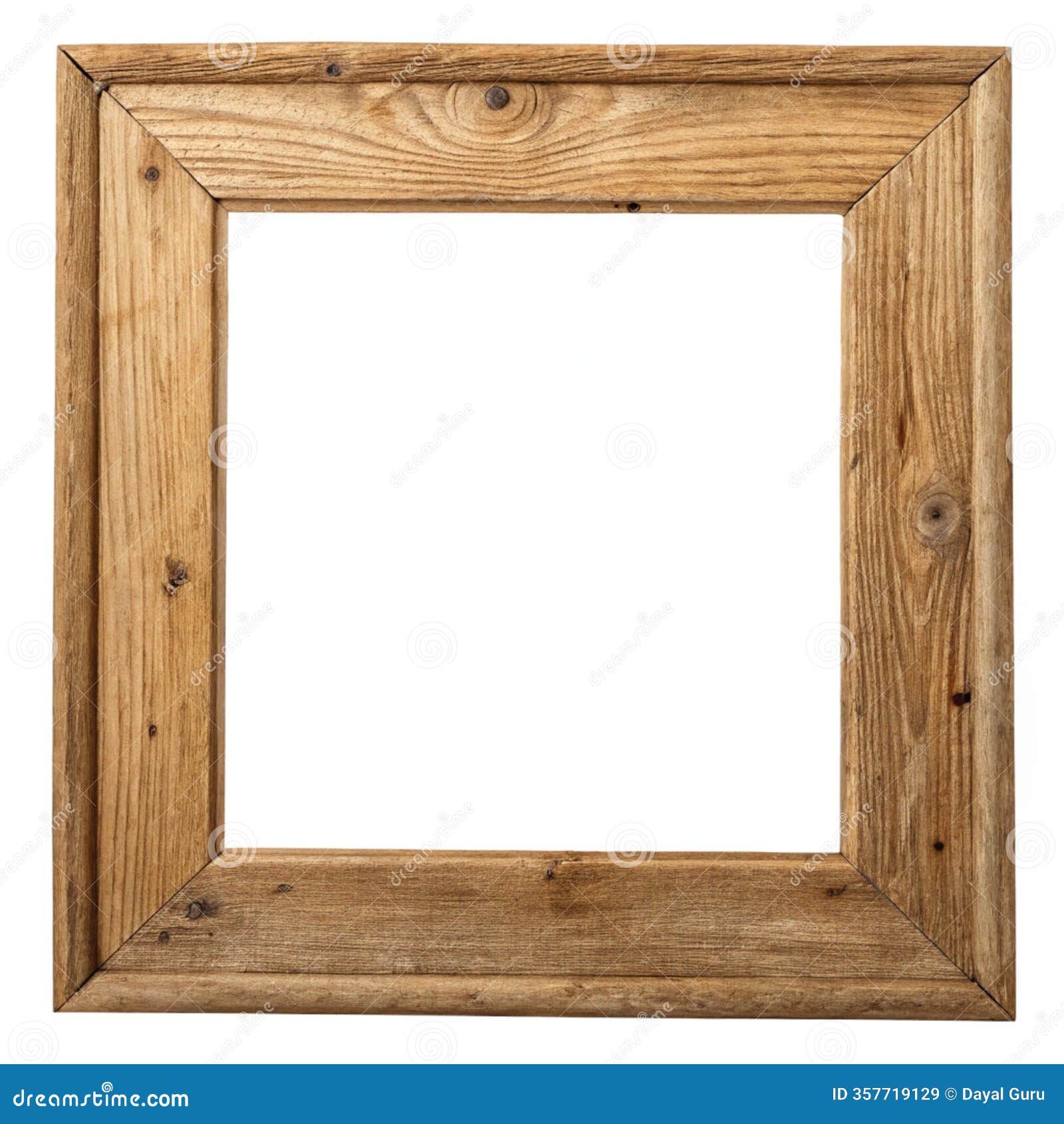 Rustic wooden frame stock illustration. Illustration of furniture ...