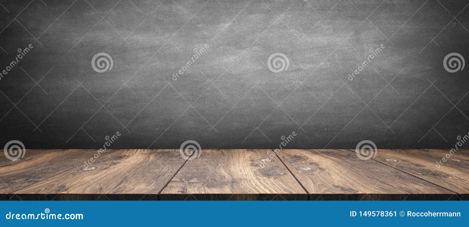 Clear Rustic Wooden Table with Grey Background Stock Image - Image of ...