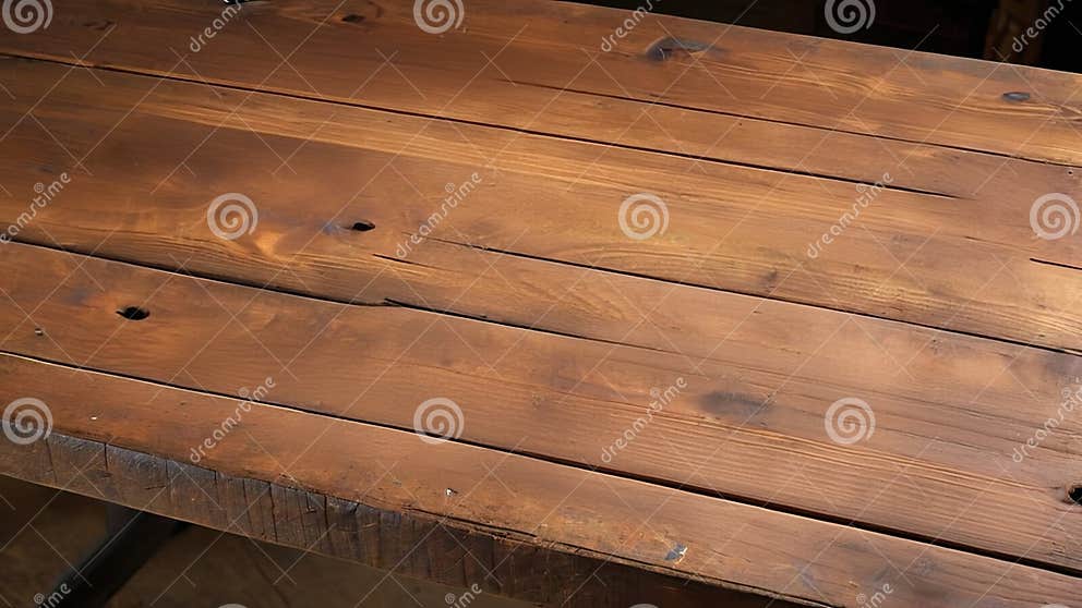 Rustic Wooden Tabletop Texture. Stock Illustration - Illustration of ...