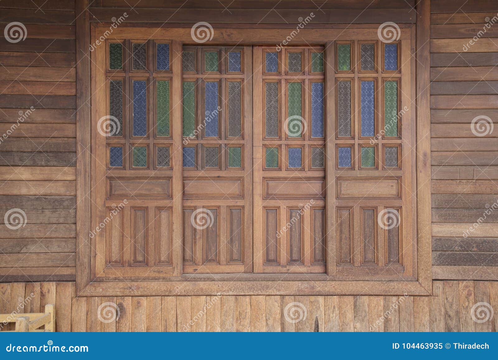 Rustic wooden window stock image. Image of glass, collection - 104463935