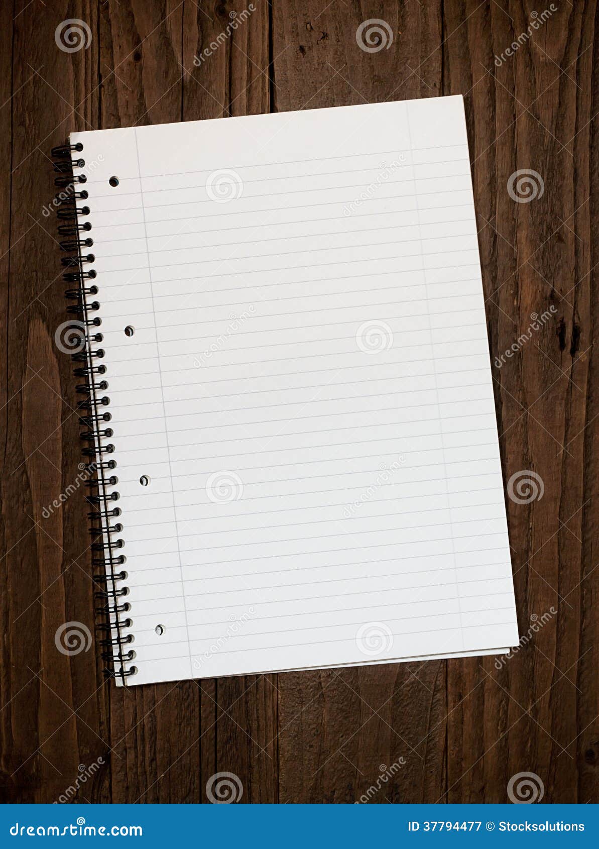 Rustikaler Gezeichneter Notizblock-Hintergrund Stockbild - Bild von ...