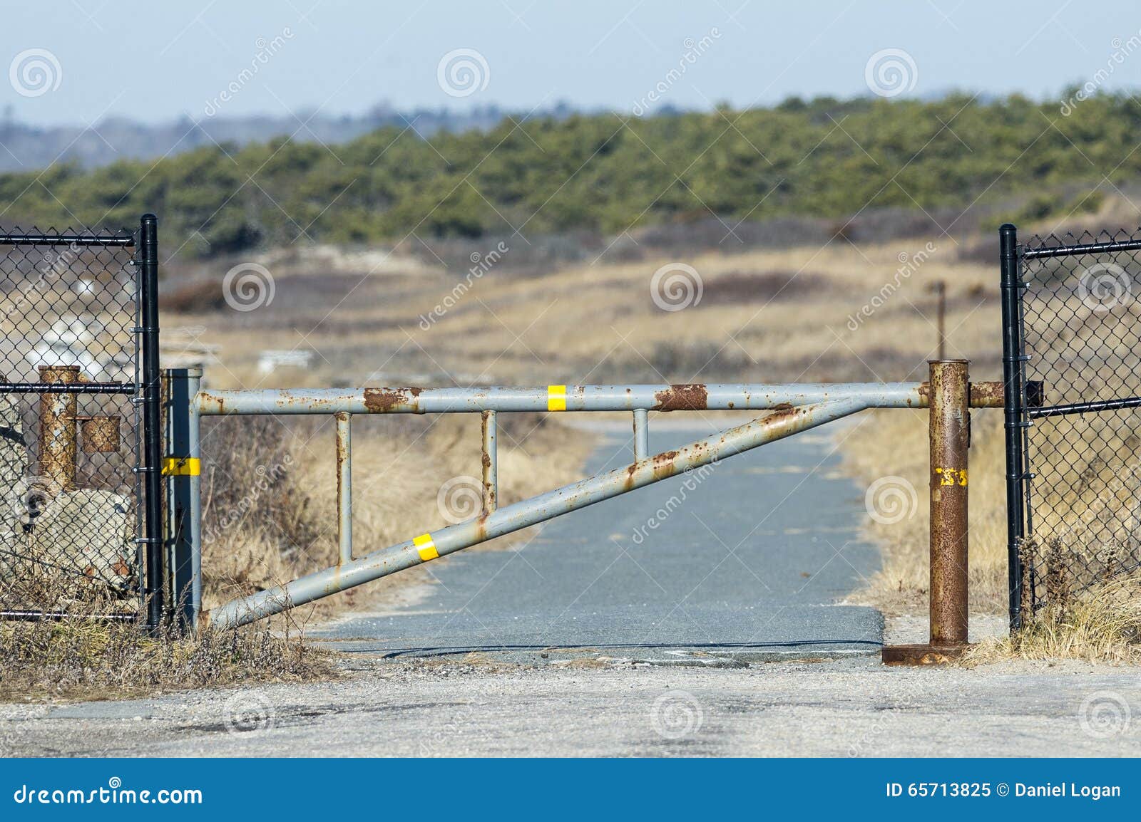Rusting gate on path stock image. Image of rust, bristol - 65713825