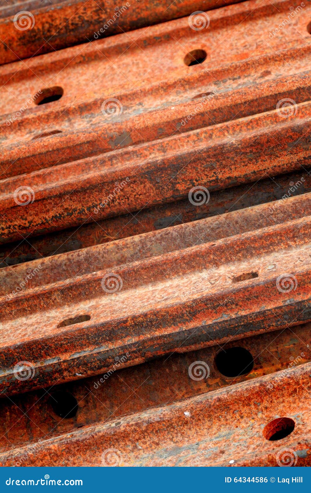 Rusting Iron stock photo. Image of grunge, kilter, maintenance - 64344586