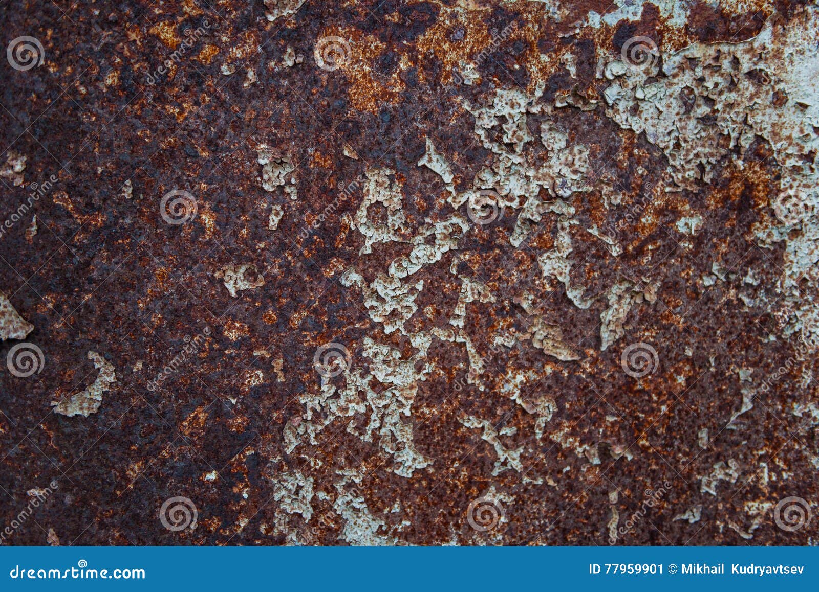 Rusting metal stock image. Image of plate, metallic, brown - 77959901