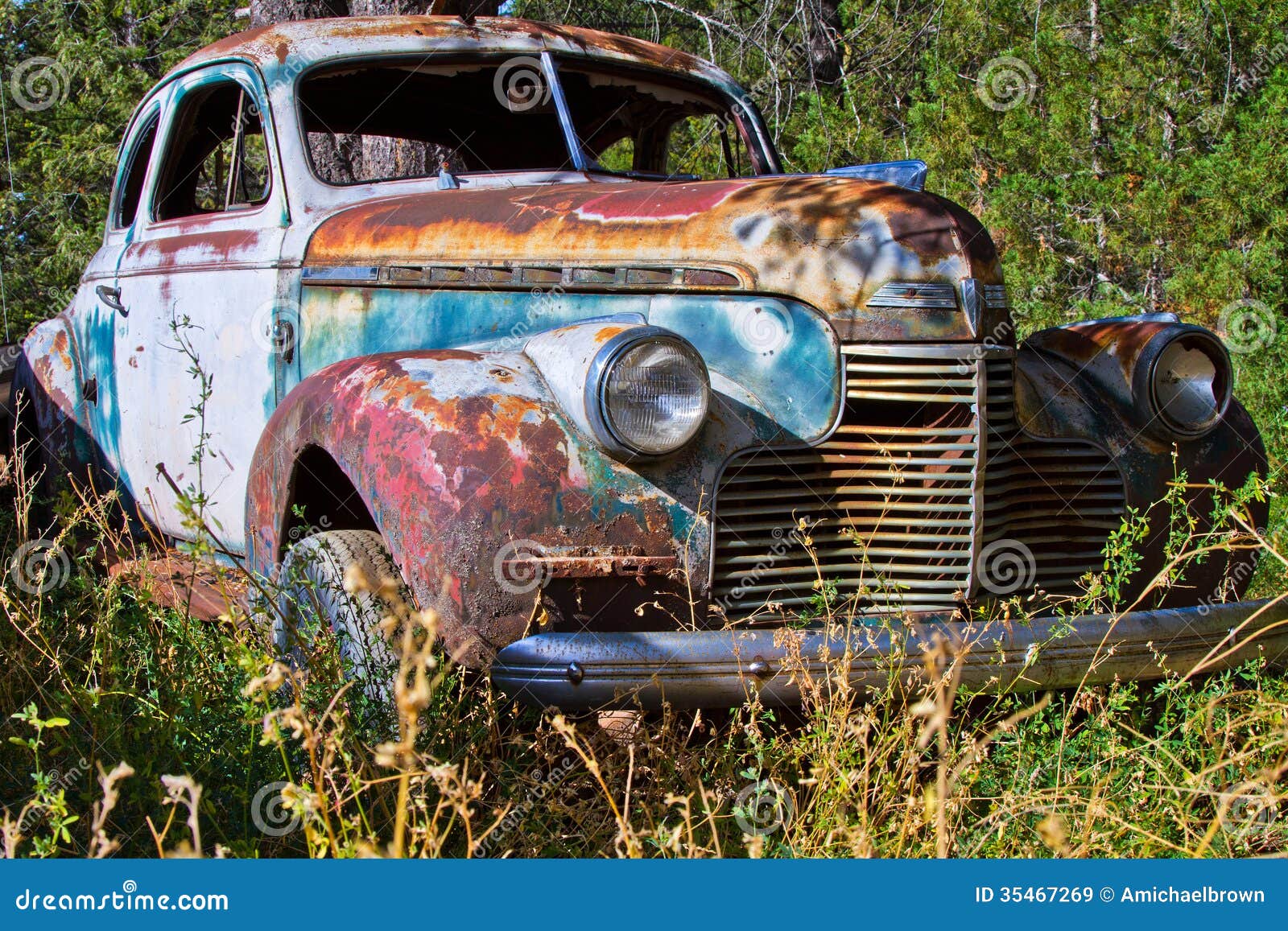 Remove Old Car Rusting