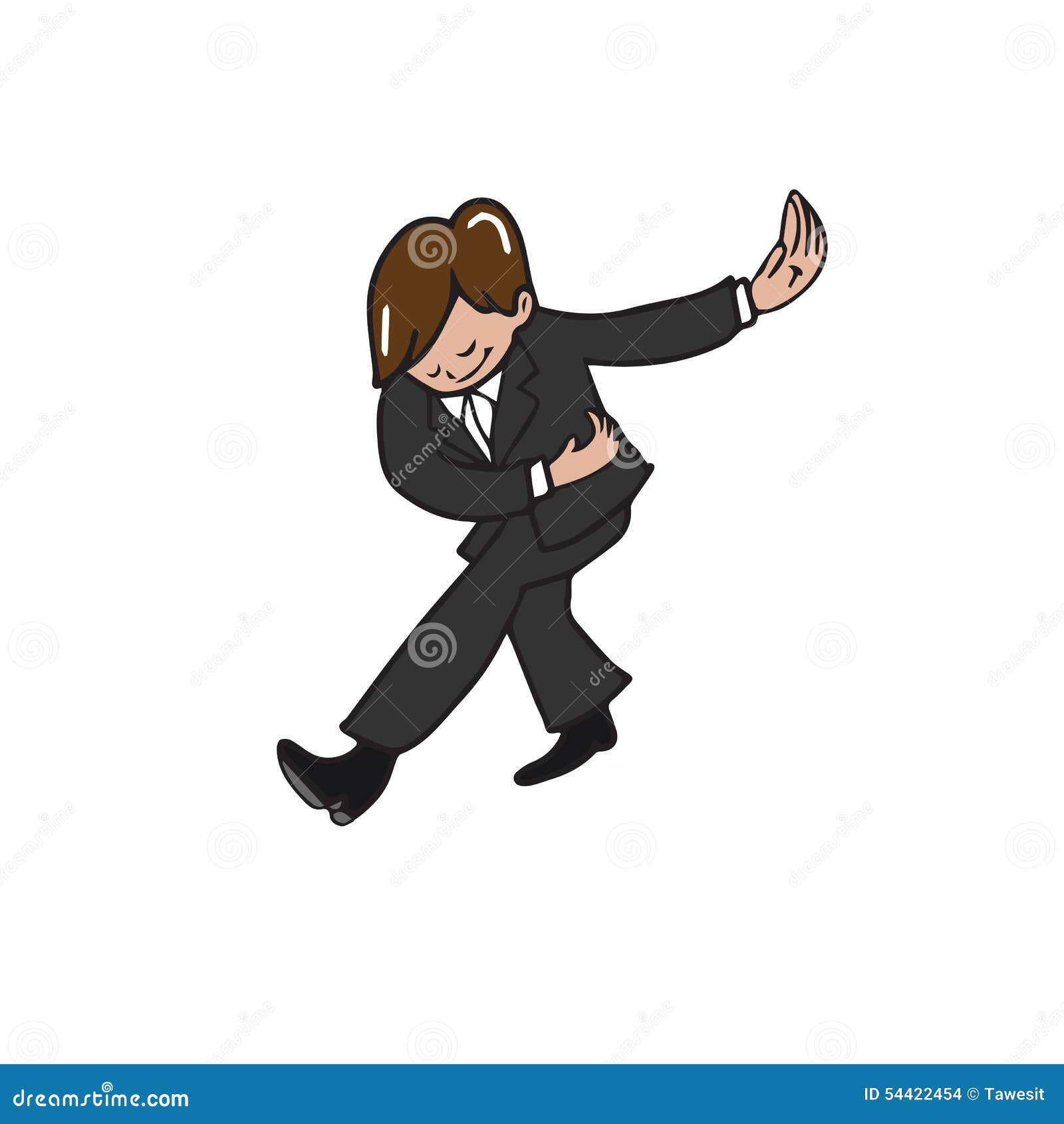 Rustre et arc d'homme illustration de vecteur. Illustration du ...