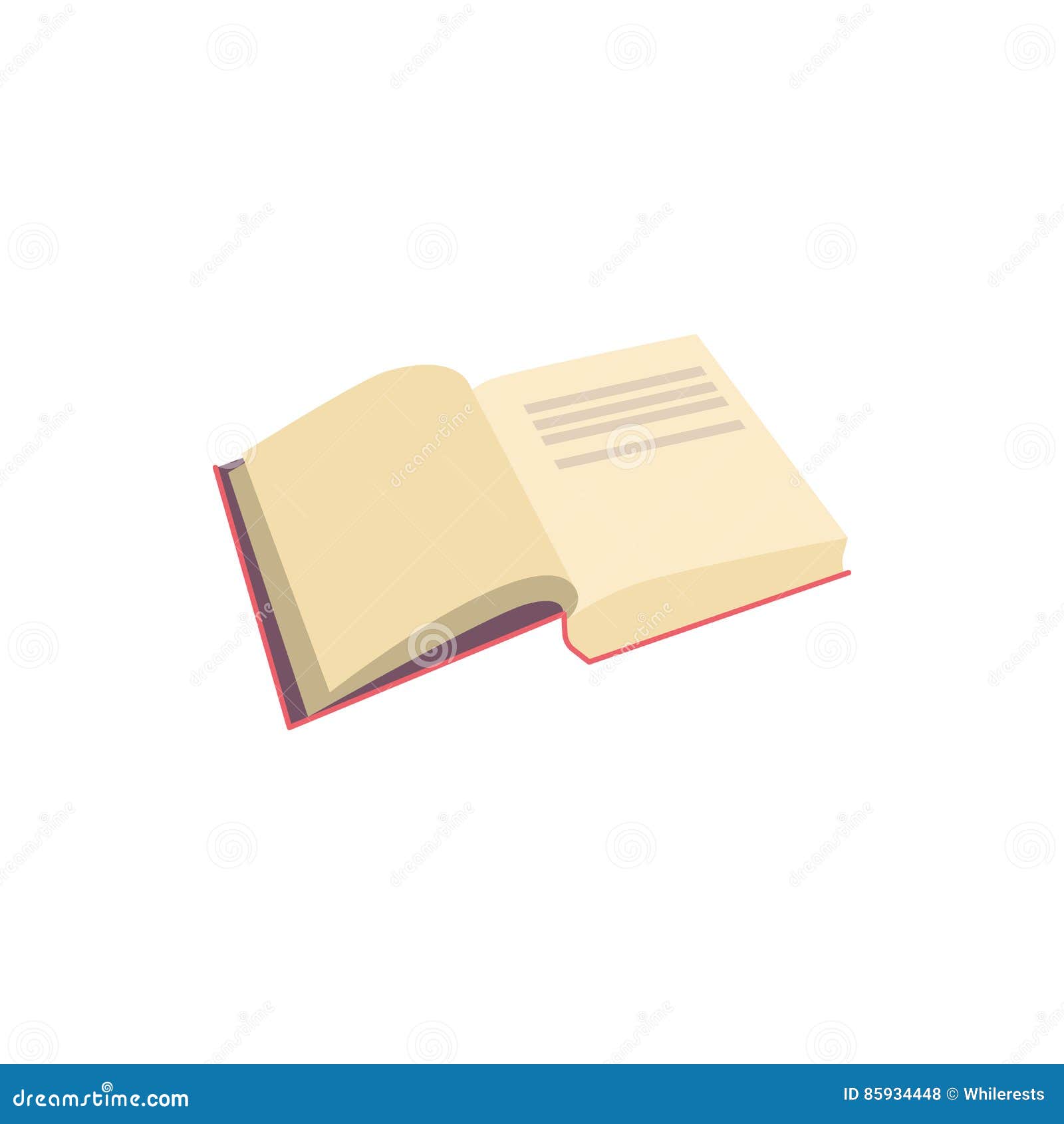 Rustre rouge Vecteur illustration de vecteur. Illustration du isolement ...