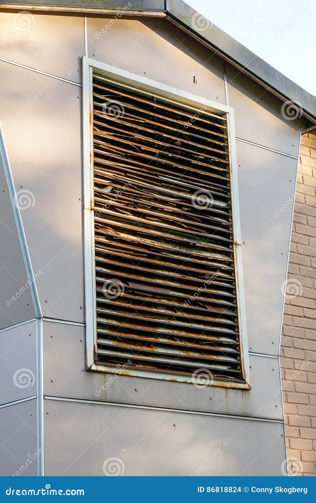 A Rusty Air Ventilation Needing Maintenance Stock Photo - Image of home ...
