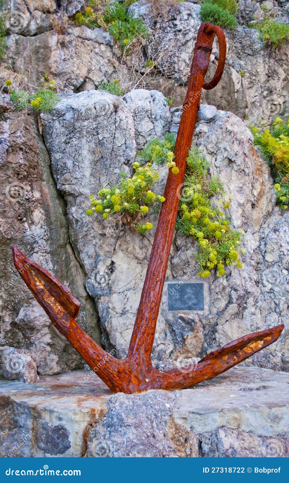 Rusty Anchor stock photo. Image of italy, iron, texture - 27318722