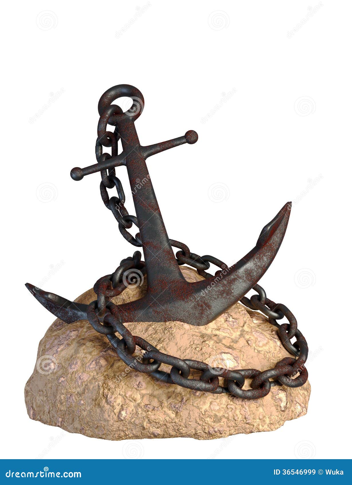 Rusty Anchor Stock Photo | CartoonDealer.com #11655252