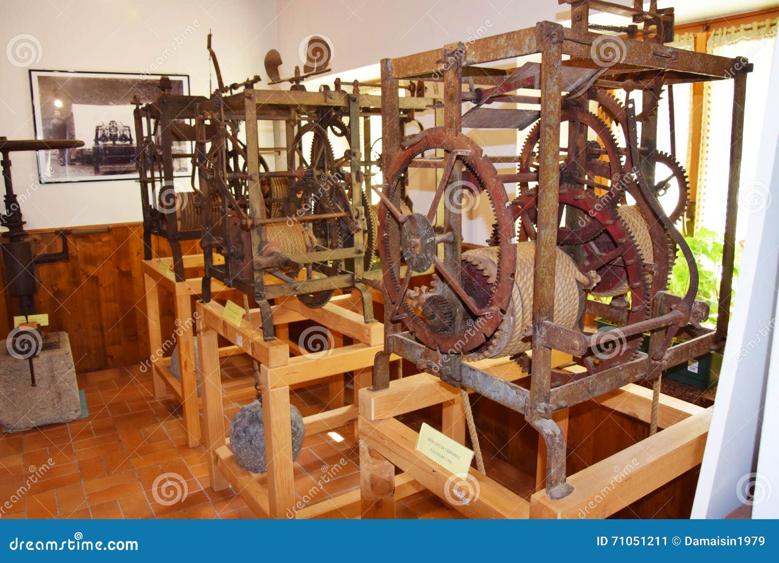 Rusty antique clocks stock image. Image of dial, german - 71051211